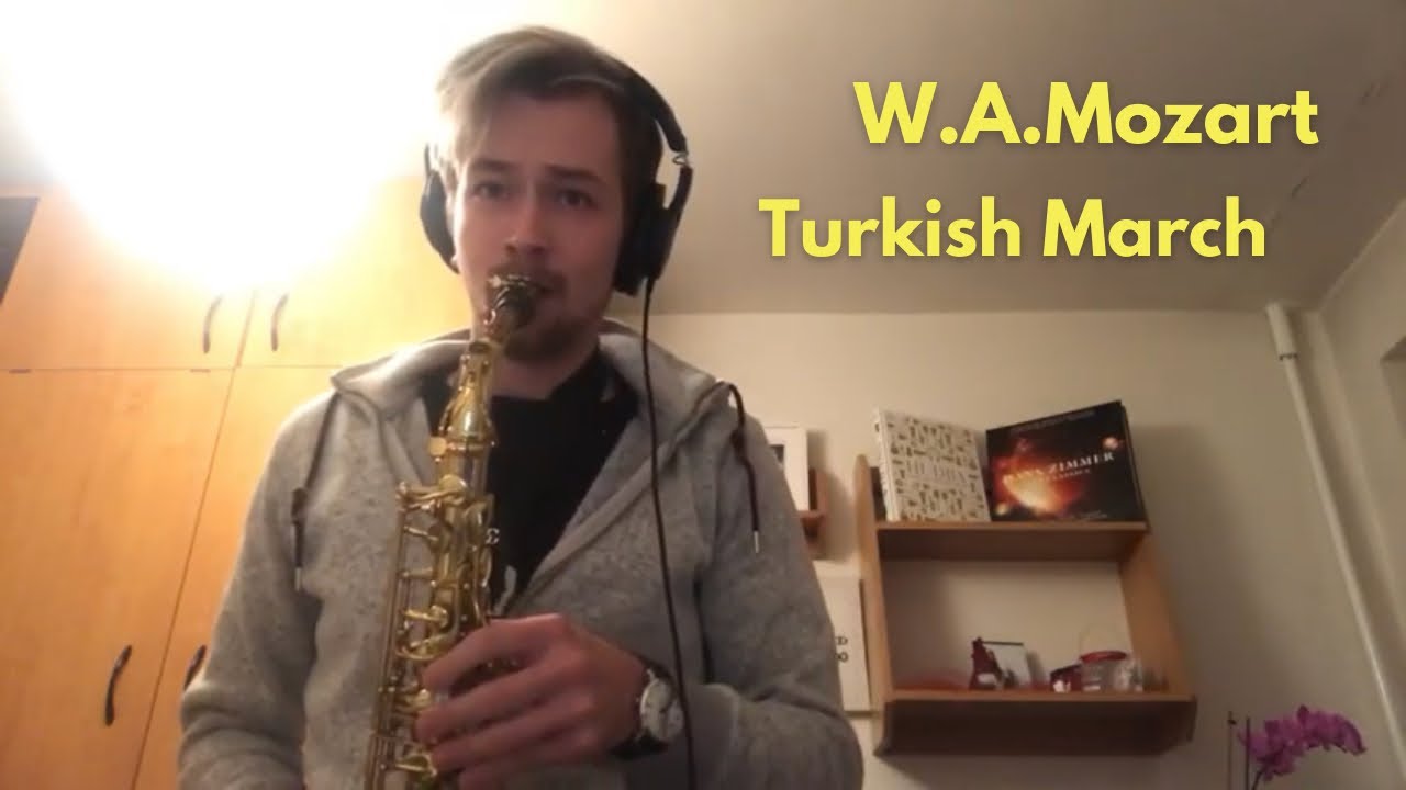 Mozart - Turkish March on saxophone 🎷 - YouTube