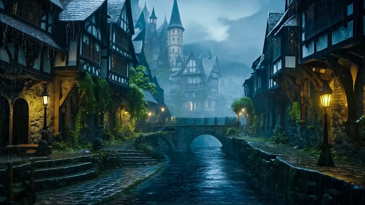 Relaxing Rain and Stream Sounds to Relieve Anxiety and Healing Stress ...