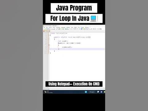 For Loop In Java💻 #shorts #javaprogram #codingtutorials #program #coding - YouTube