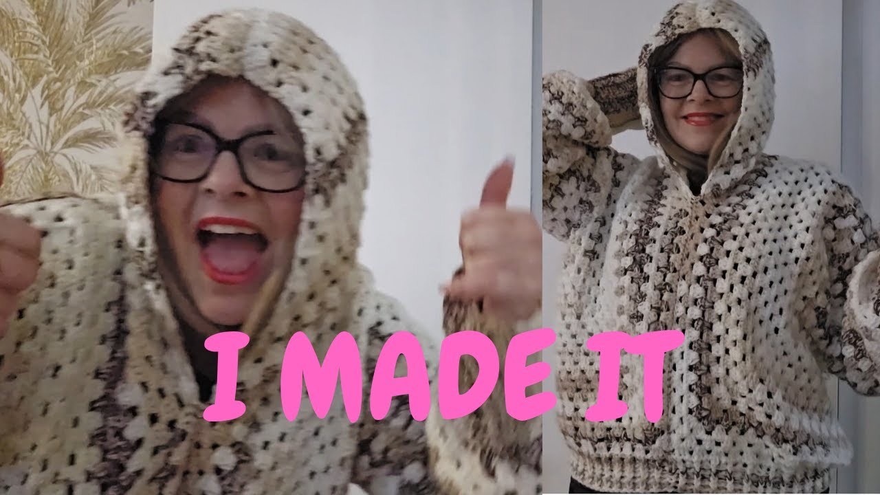 How to crochet Hexagon Hoody. Step by step ️ in depth tutorial ! - YouTube