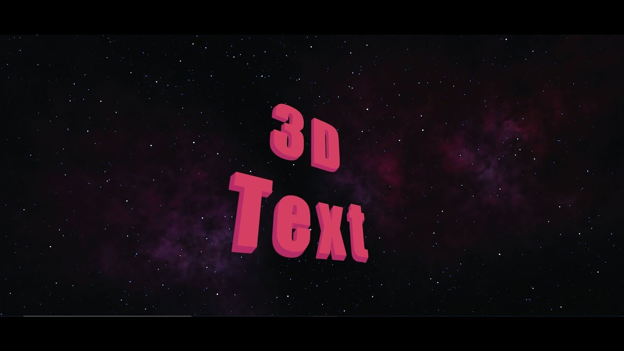 3d Text Animation Using Html And Css Youtube 5895