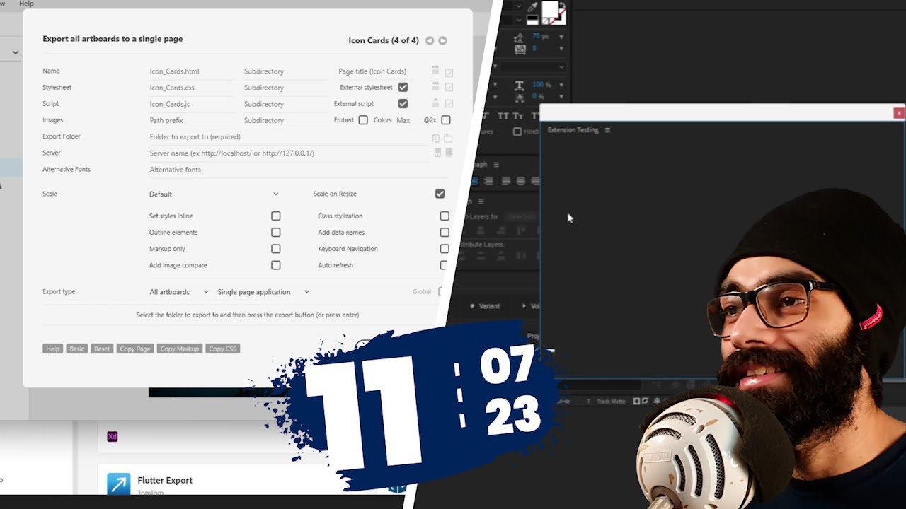 Export Xd To Website Adobe Extension Struggles 🎵 Youtube