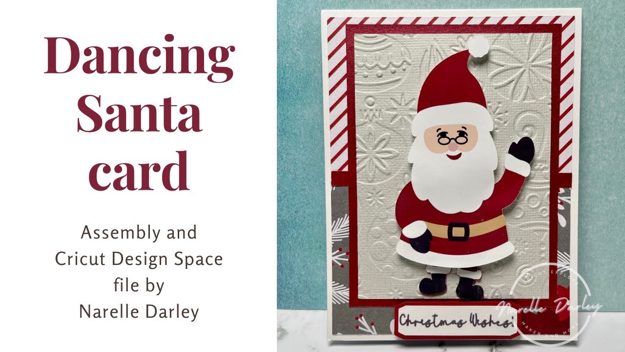 Dancing Santa card with giveaway! - YouTube