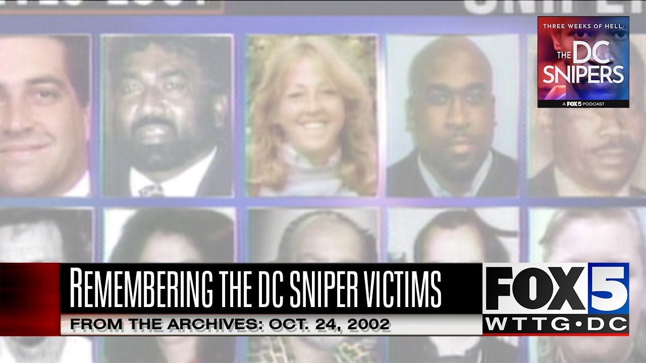 FOX 5 Archives - 10.24.02: Remembering the DC Sniper Victims - YouTube