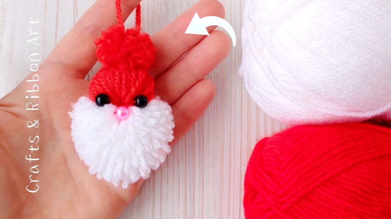 Amazing Woolen Craft Ideas - DIY Cute Keychain with Wool - Best out of ...