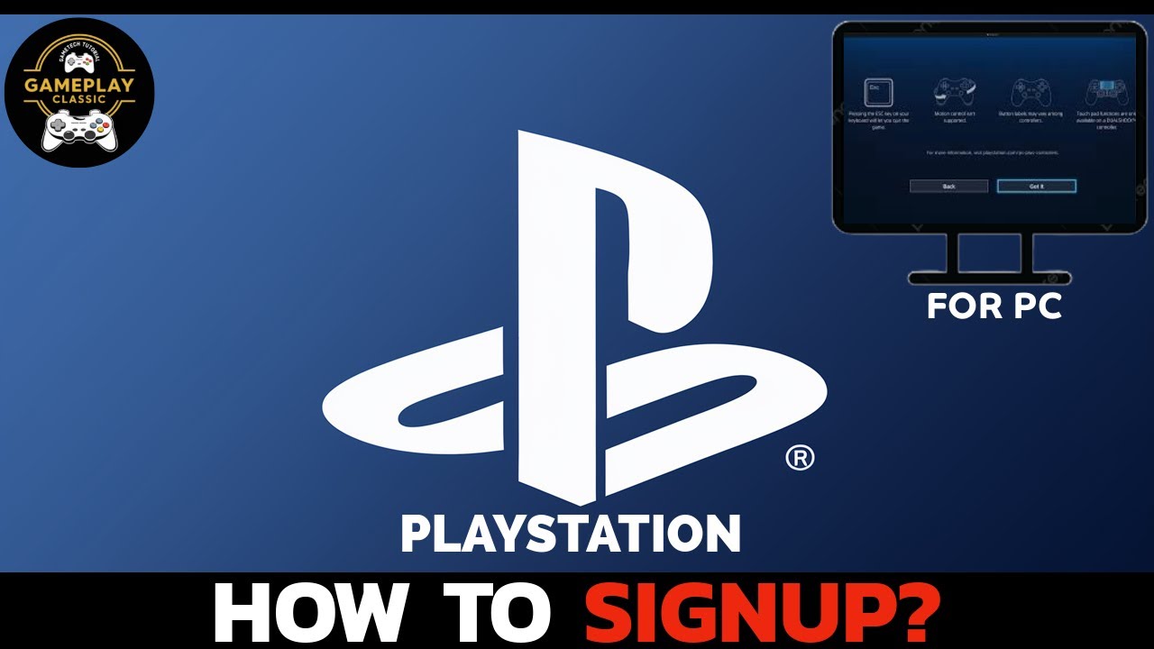 How to Create a New Account on PlayStation? Signup PlayStation on PC ...