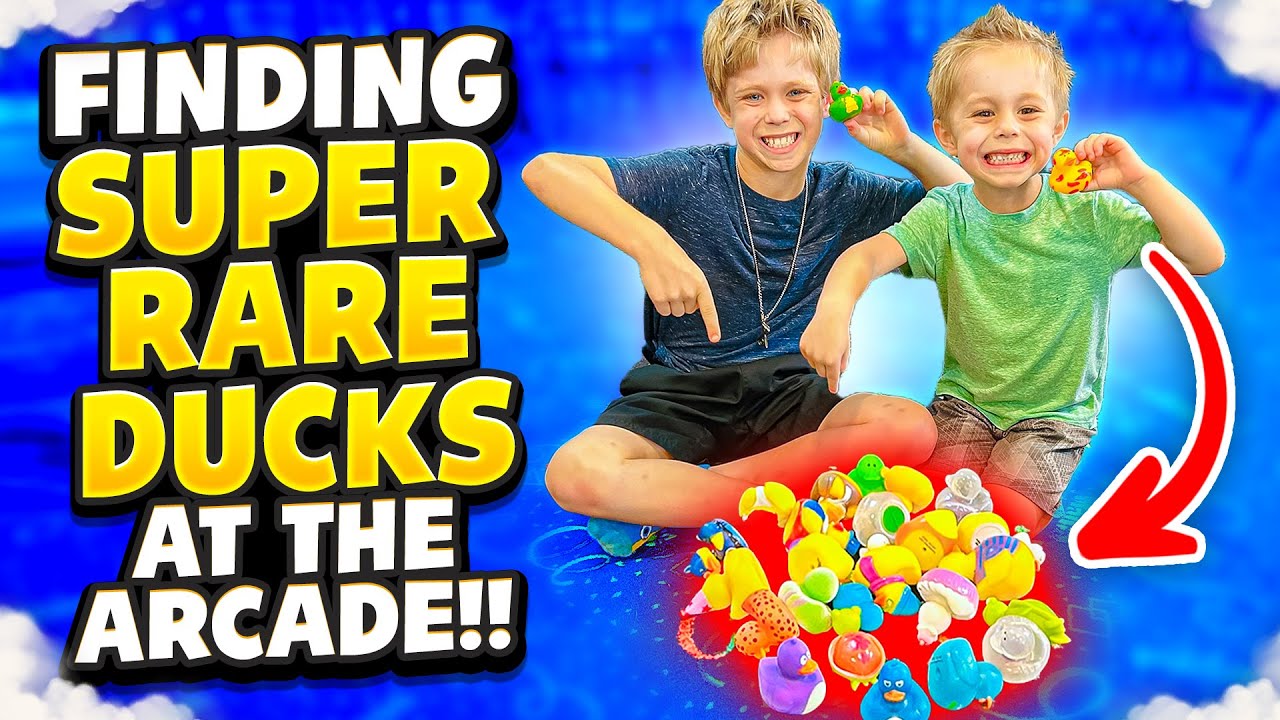 Finding SUPER RARE Ducks at the Arcade! - YouTube