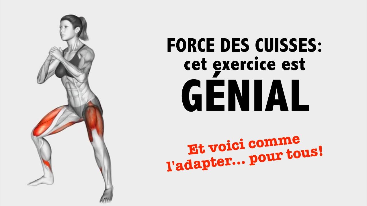 Cet exercice est GÉNIAL: on peut tous l'adapter à sa condition physique! - YouTube