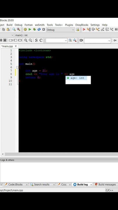 C Tutorial How To Print Variables Cpp Program Variables Coding Youtube