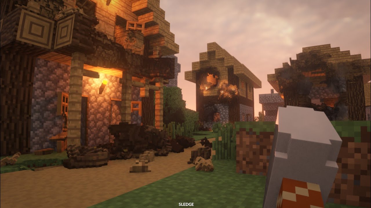 Destroy Everything On The Map Minecraft Village in Teardown. Part I ...
