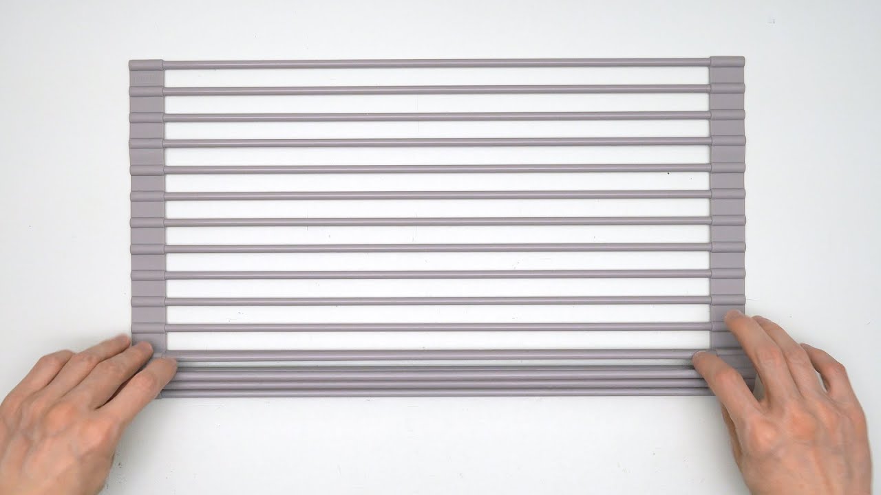Surpahs Over The Sink Multipurpose Roll Up Dish Drying Rack Unboxing