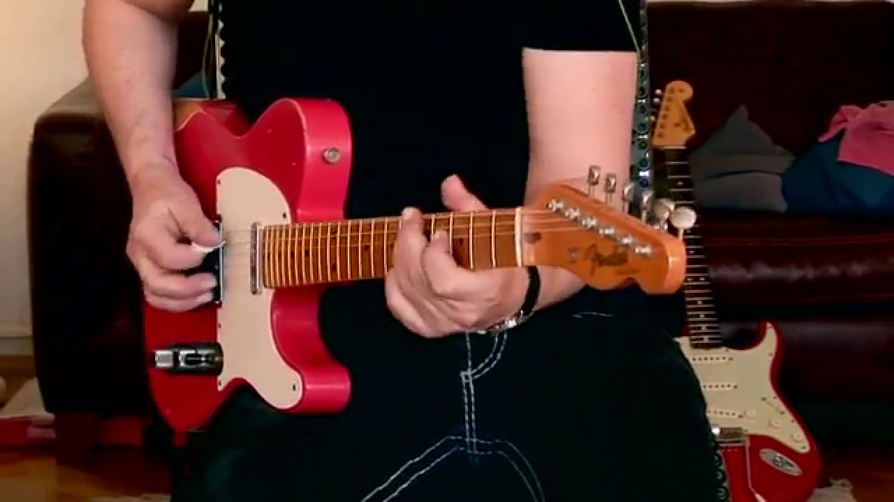 Fender Telecaster '64 American Vintage, fiesta red, Part3 - YouTube