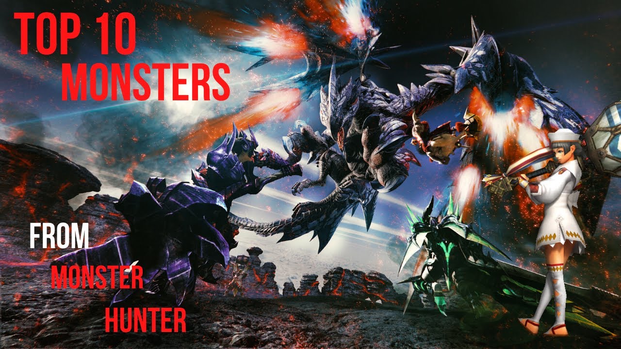 Top 10 Monsters from Monster Hunter - YouTube