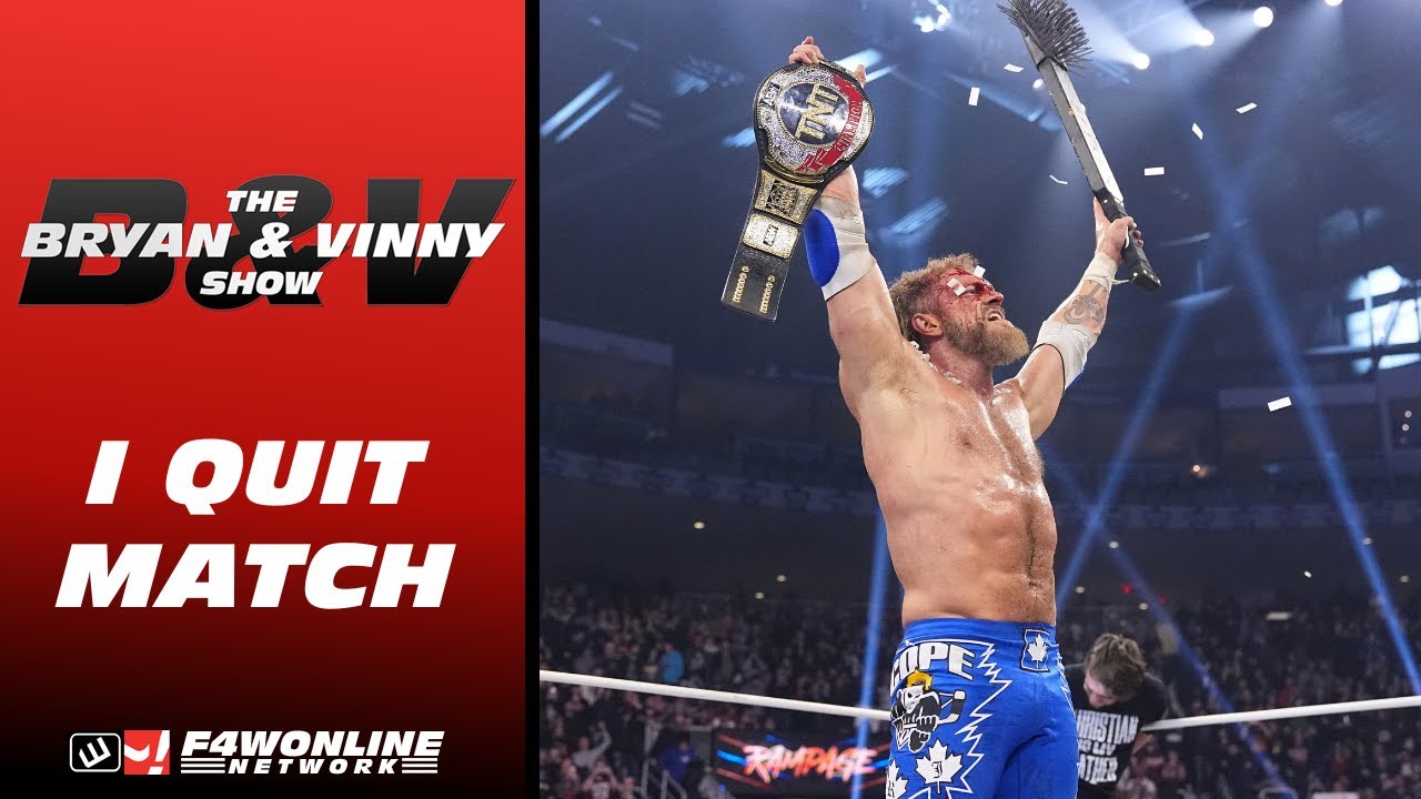 The AEW match with the WWE presentation | AEW Dynamite | Bryan & Vinny ...