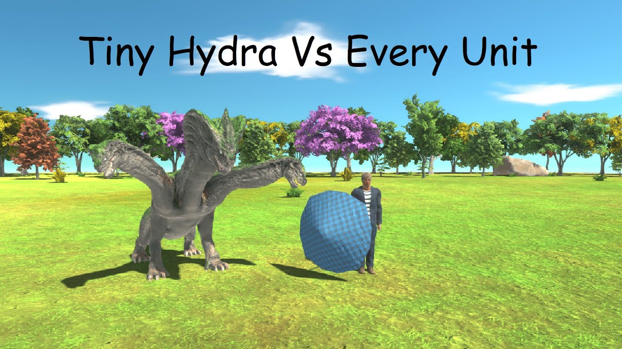 Tiny Hydra Vs Every Unit ARBS |Animal Revolt Battle Simulator - YouTube