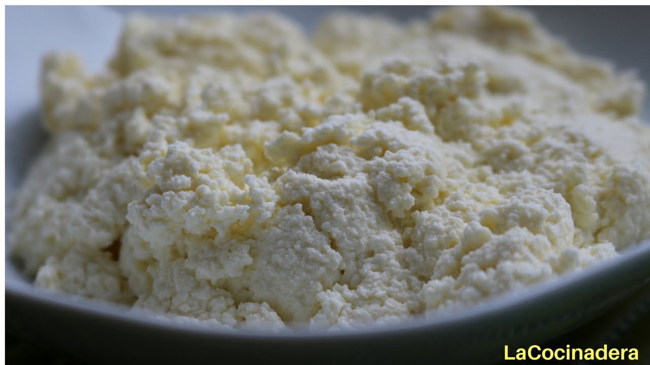 Receta: Ricotta Casera! - LaCocinadera - YouTube