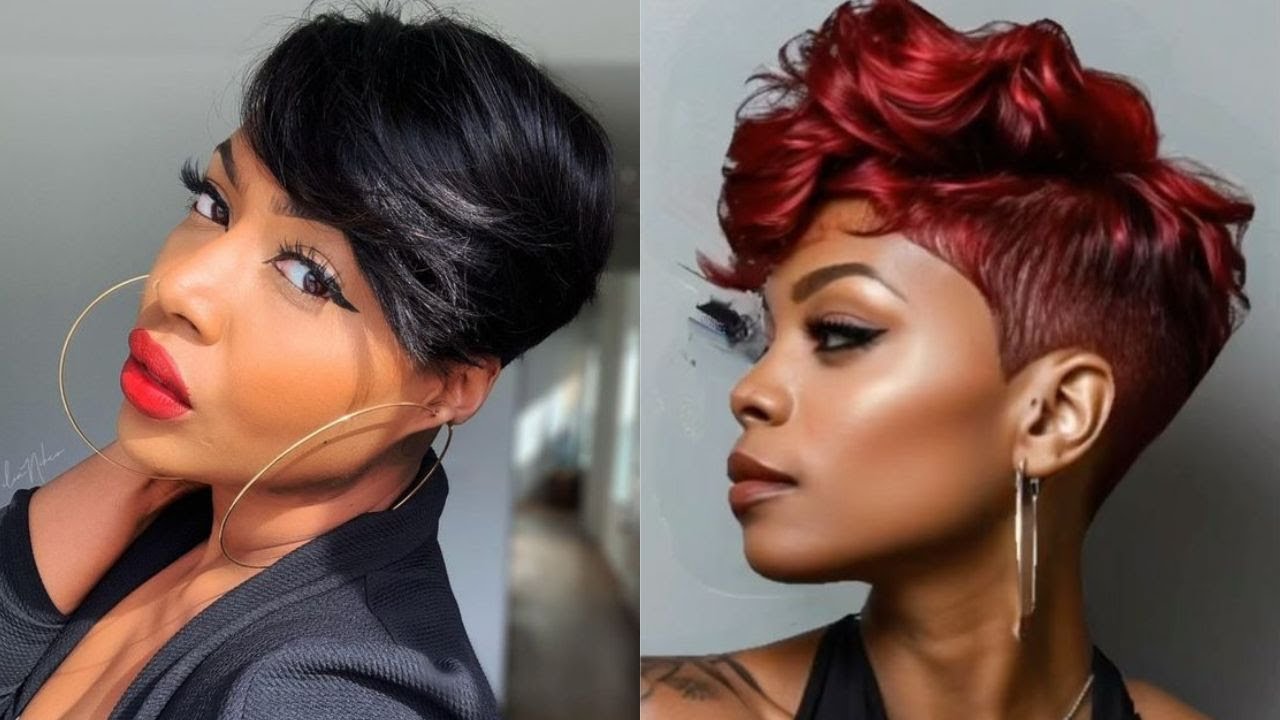 Dope Spring 2024 Short Haircut Ideas for Black Women - YouTube