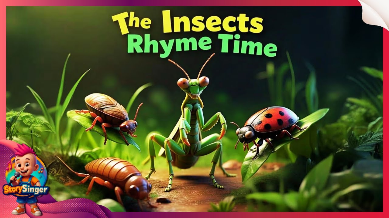 The Insect Rhyme Time🐞🐛🕷️🐝🦋🐜 | Discover the World of Insects Through ...