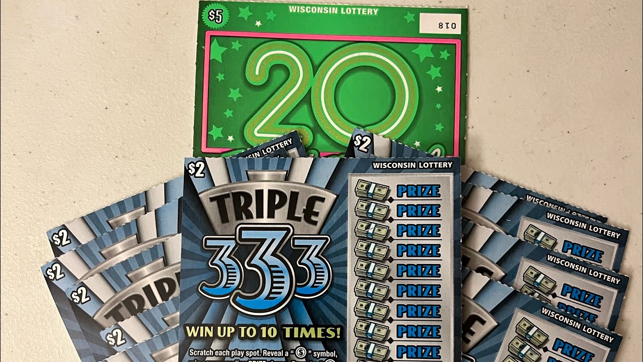 Triple 333 and 20 times the cash, Wisconsin tickets - YouTube