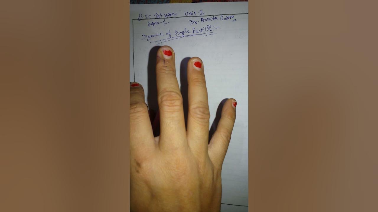 lect-4 Dynamics of single particle (Part-3) - YouTube