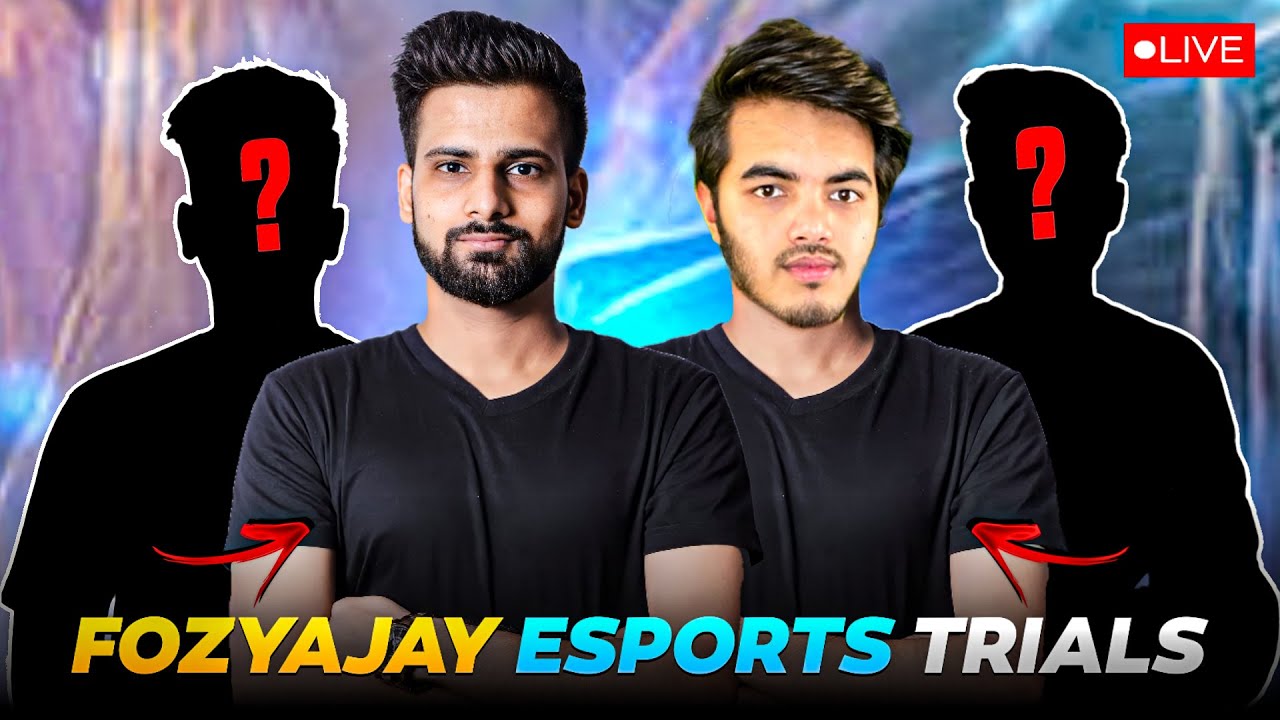 FOZY AJAY ESPORTS TRIALS | SCRIMS LIVE | #freefireindia - YouTube