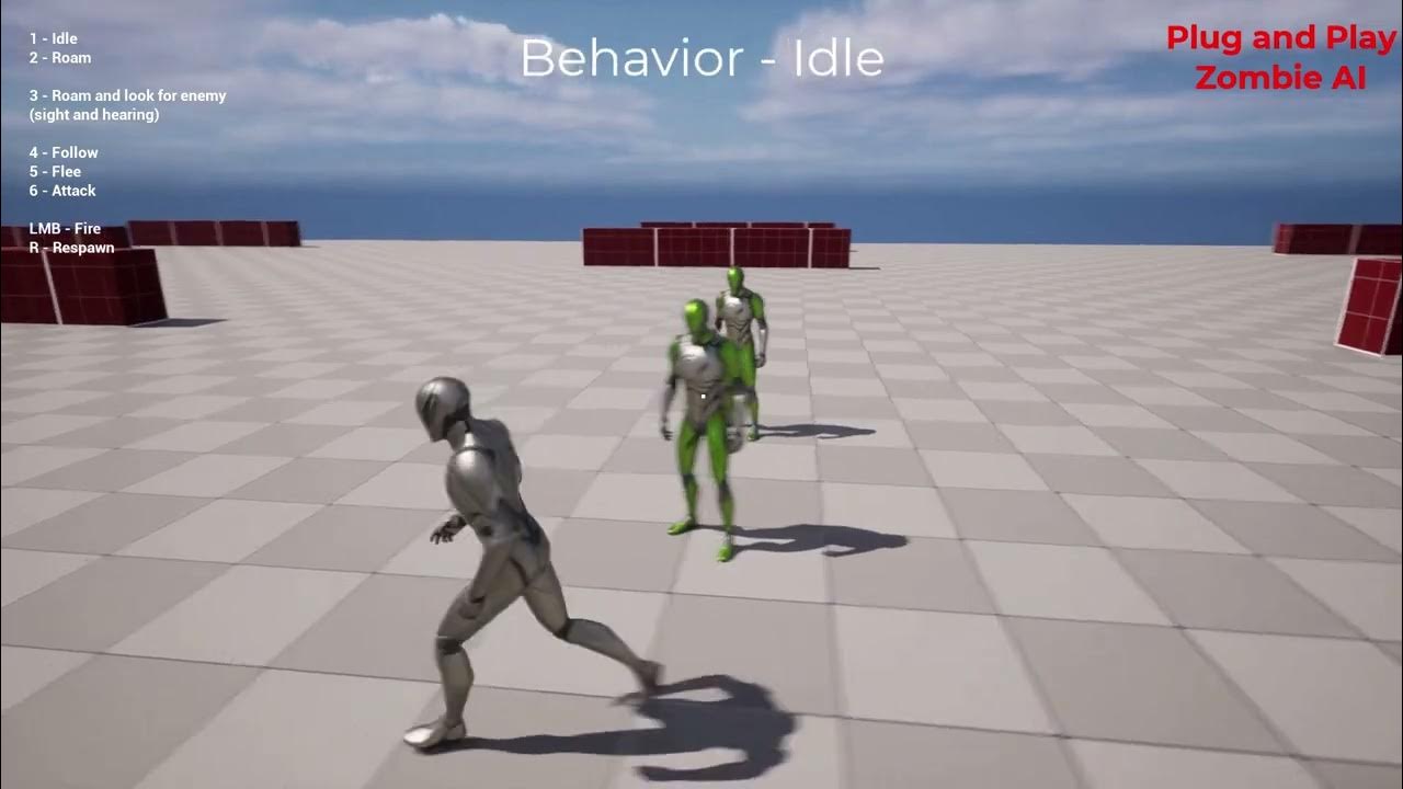 Plug and Play Zombie AI. Unreal Engine 5 - YouTube