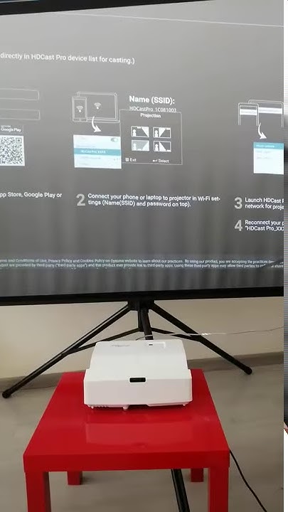 How to Optima projector programming - YouTube