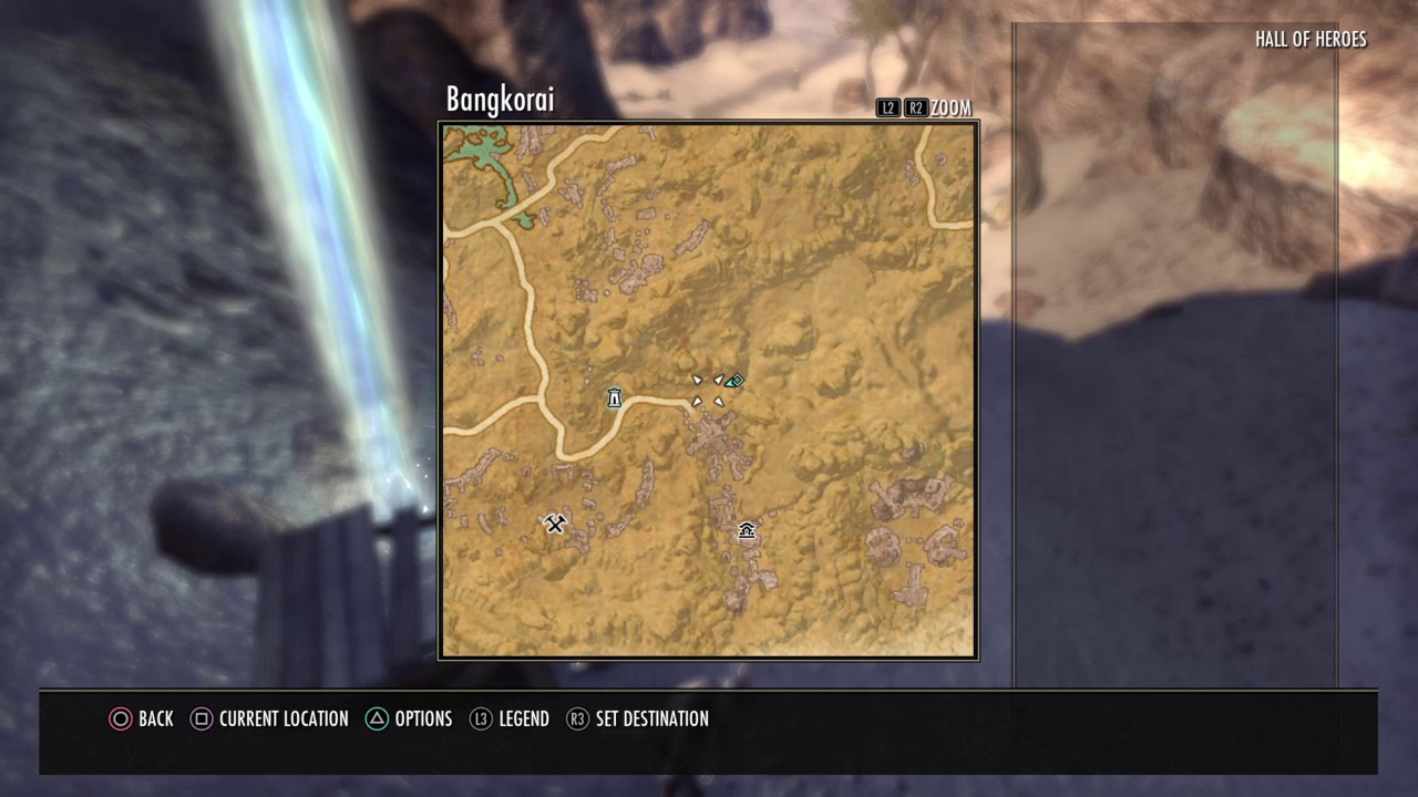 The Elder Scrolls Online: PS4 Bangkorai skyshard 14 - YouTube