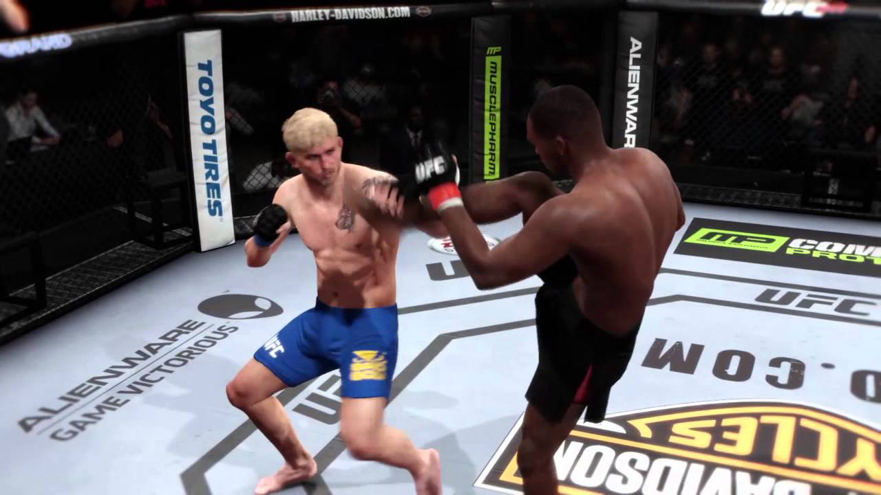 UFC PS4 Brutal K.O jonny bonny - YouTube