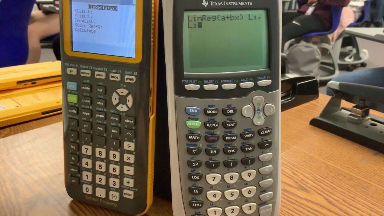 Calculate LSRL - YouTube