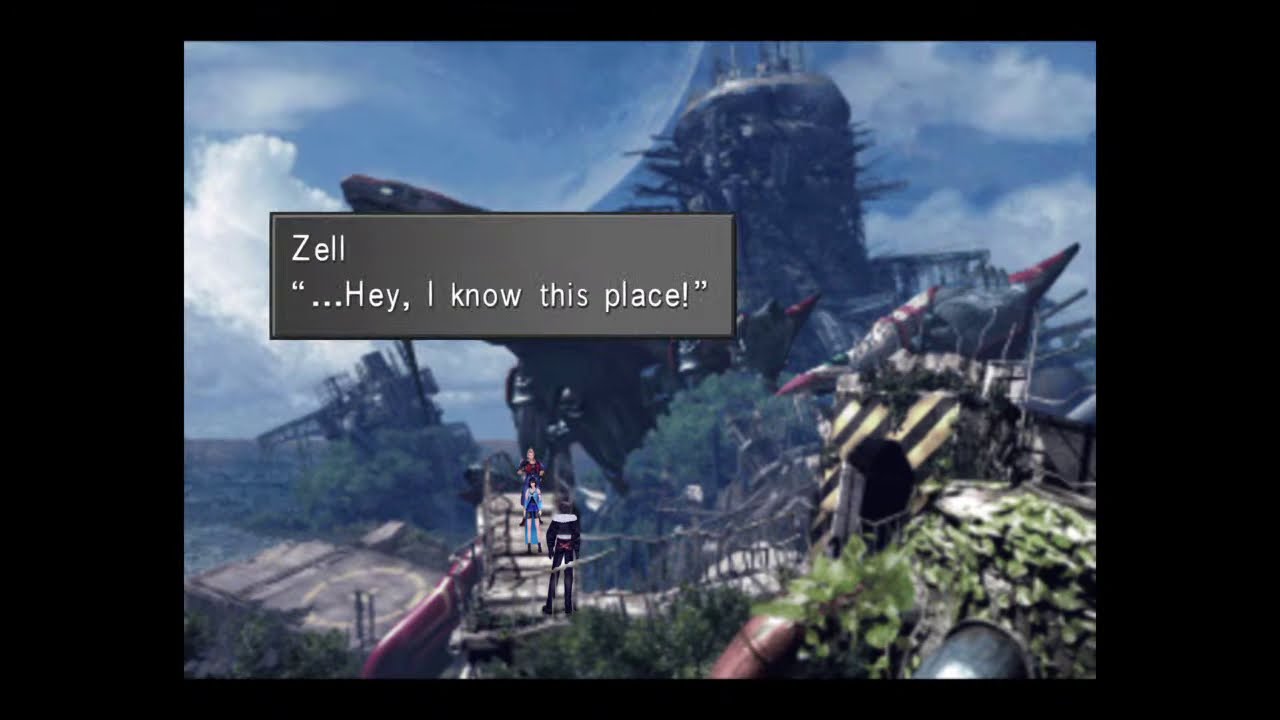 Final Fantasy VIII Remastered Heading to research center - YouTube