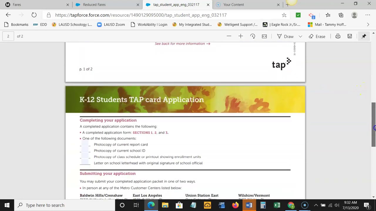 K 12 Student TAP Application - YouTube