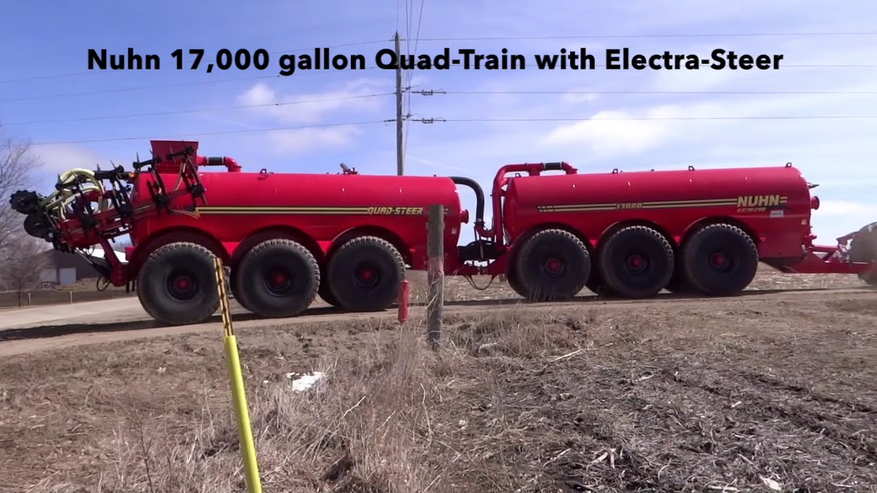 Nuhn 17000 Quad Train - YouTube