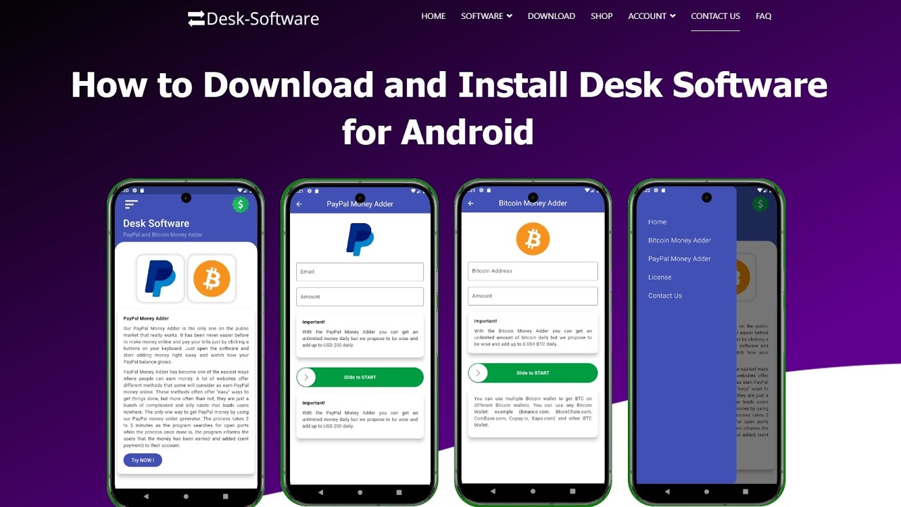How to Download and Install Desk-software for Android - YouTube