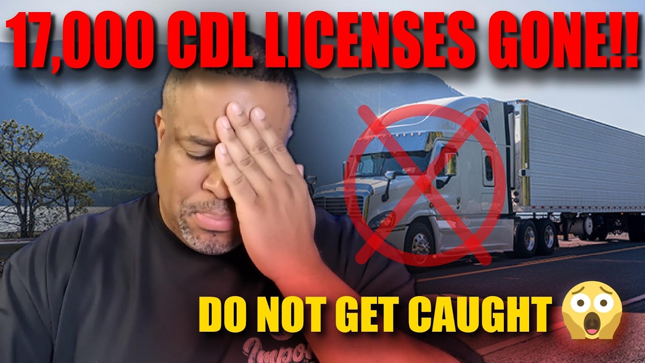California Revokes Over 17,000 CDL Licenses (Truck Drivers)!!!🚛🚫🪪🚔👮‍♀️ ...