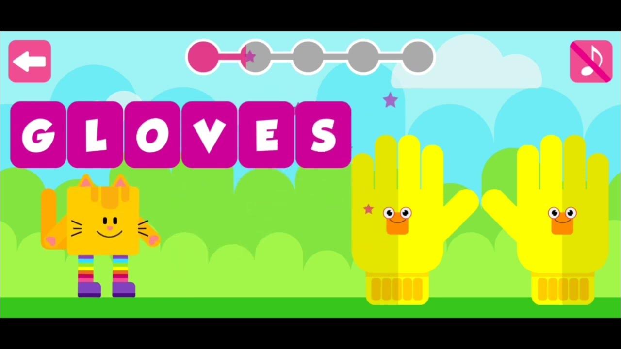 Learn The Letter G and How to Spell Words GLOVES - ABC Games for Kids ...