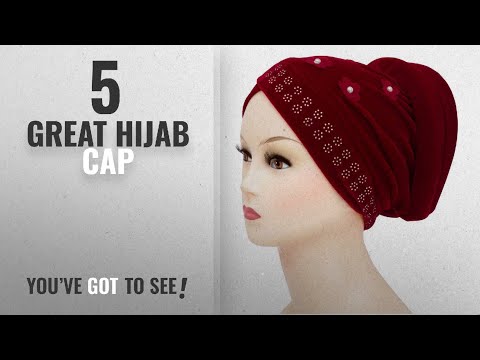 Top Featured Hijab Cap [Winter 2018]: Venetian Turban Hijab Cap for Women (Red)