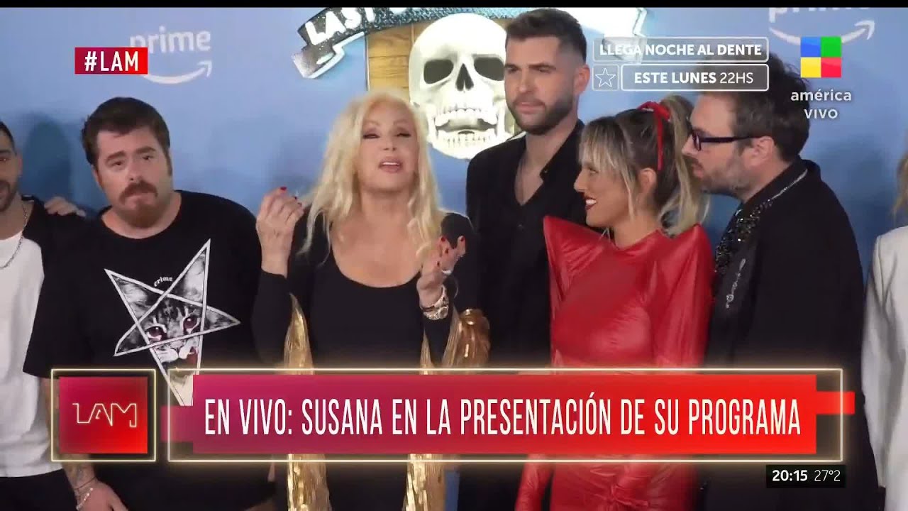 📺 Susana llegó a la presentación de "LOL", su nuevo programa - YouTube