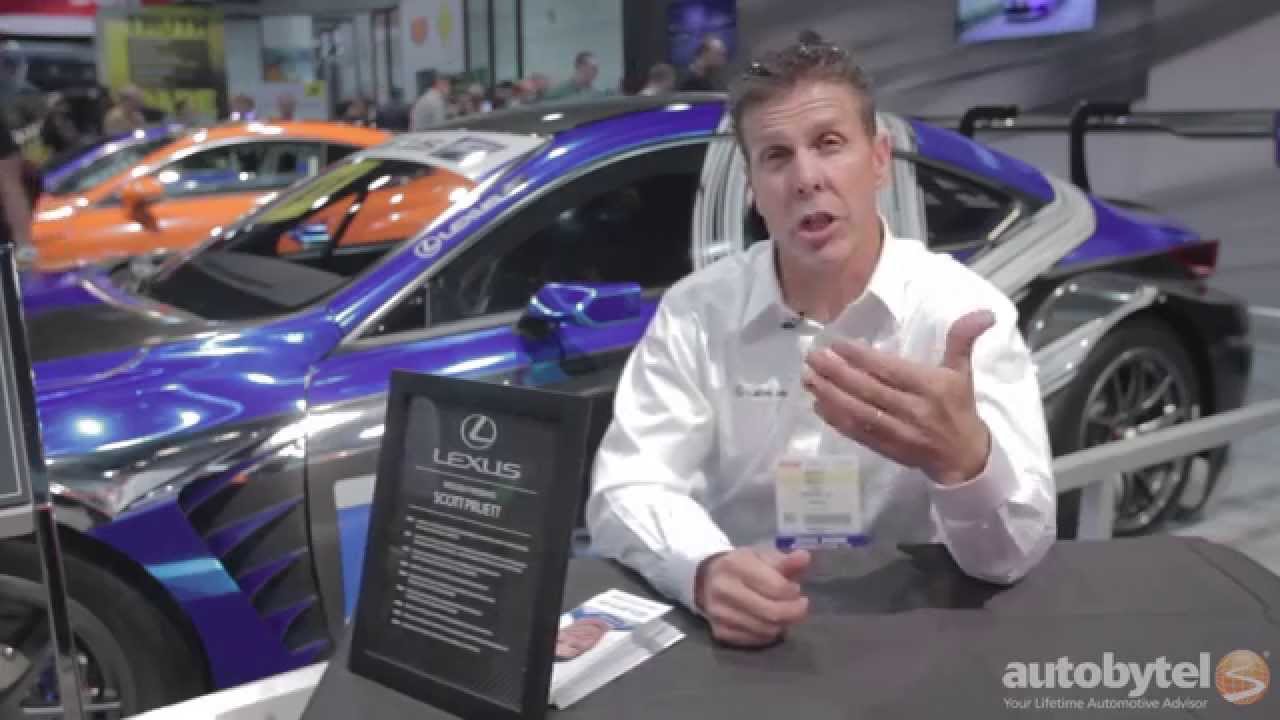 Lexus RC-F GT3 Race Car w/ Scott Pruett @ SEMA - YouTube