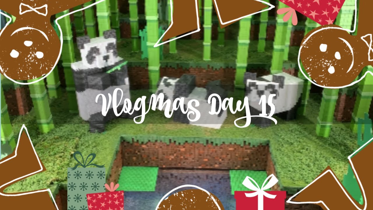 Vlogmas Day 15 - MINECRAFT at MoPop! And Wholiday Fun! - YouTube