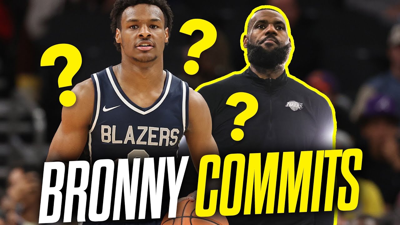 Bronny Picks His School - YouTube