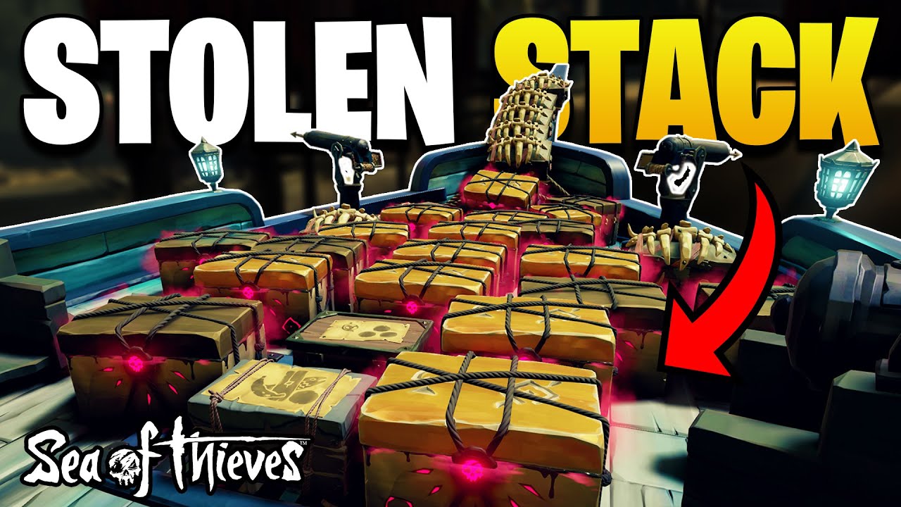 We STOLE the A 10-STACK Fort of the Damned in Sea of Thieves (Gameplay ...