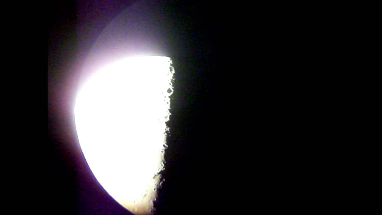 Moon , Jupiter and mars with my dobsonian Skywatcher 8 inch telescope ...