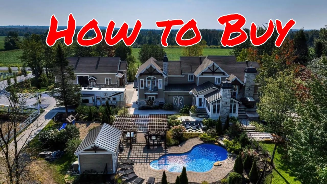 How to Buy a Luxury Ranch in Canada | Traversy Ranch Tour - YouTube