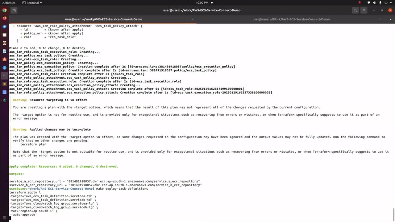 AWS ECS Service Connect - Demo - YouTube