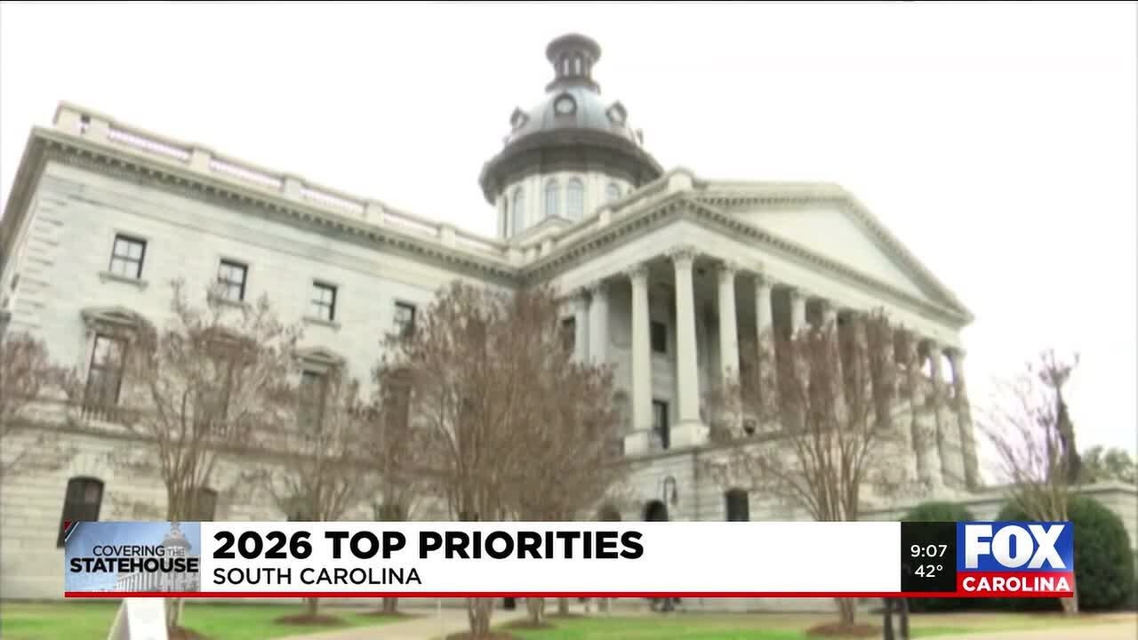 A closer look at SC lawmakers' top priorities in 2026 - YouTube