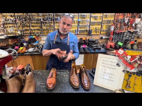 Paul Smith & Purdey Grafton Shoe & Boot Restored | Part 2: Full Repair V Budget Refresh