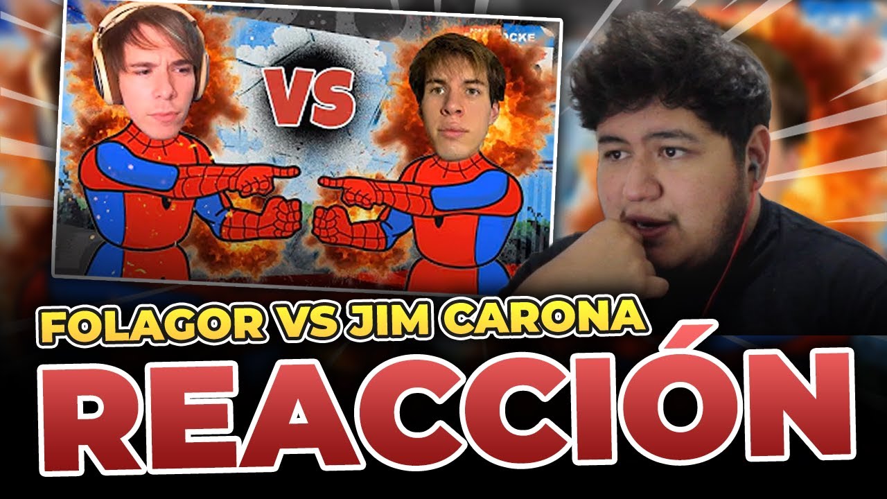 FIERROGAMER REACCIONA a FOLAGOR vs JIM CARONA | Combate 1 | Pokémon ...