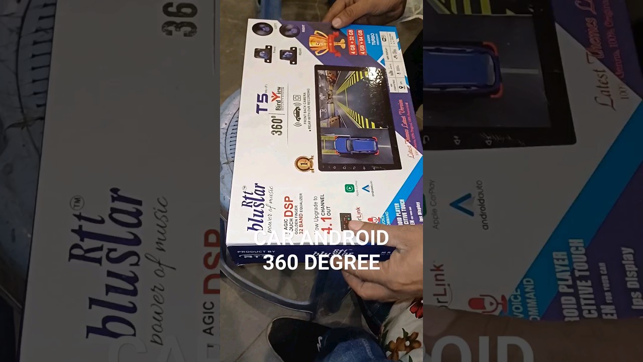 CAR ANDROID 360 DEGREE camera for car - YouTube