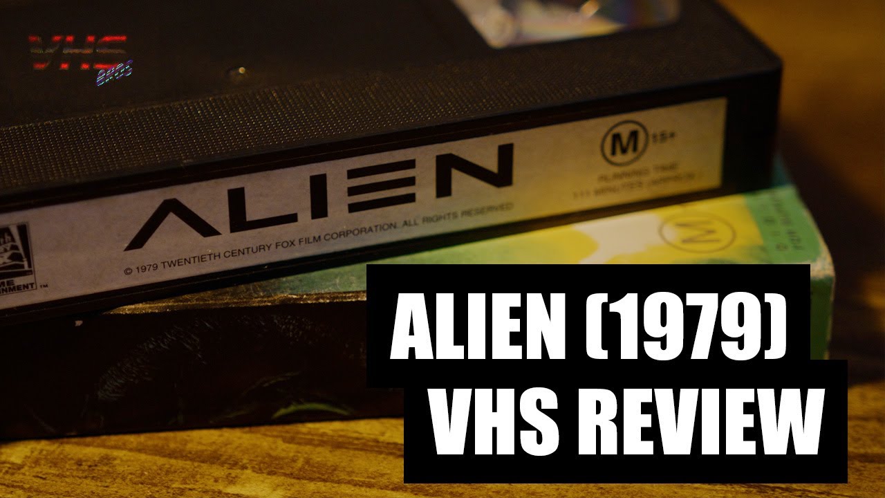 Alien 1979 Vhs Review - The Best Horror/Sci-Fi Movie Of All Time? - YouTube